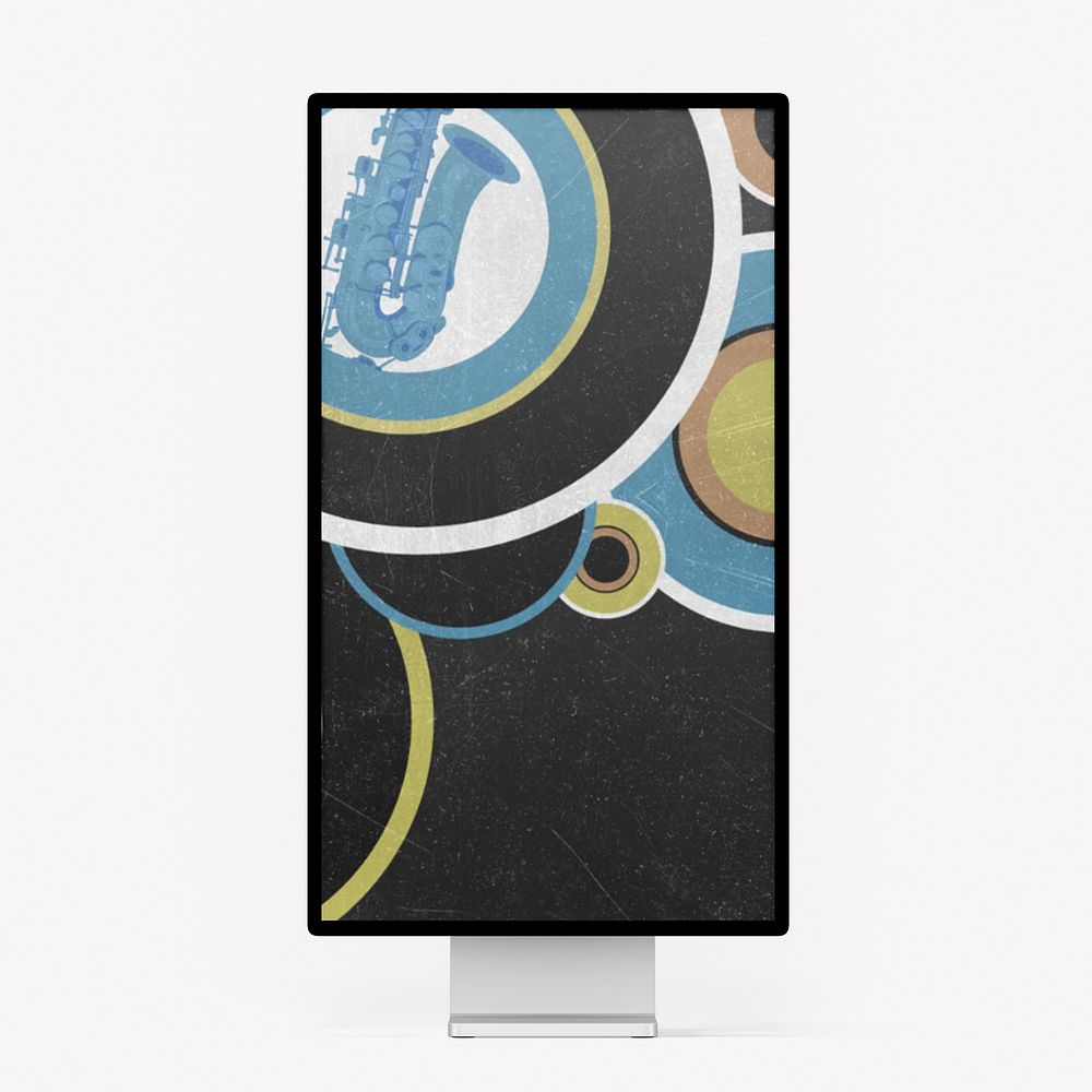 Computer screen with music wallpaper | Premium Photo - rawpixel