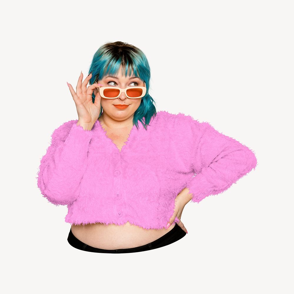 Plus-sized women, design elements psd | Premium PSD - rawpixel