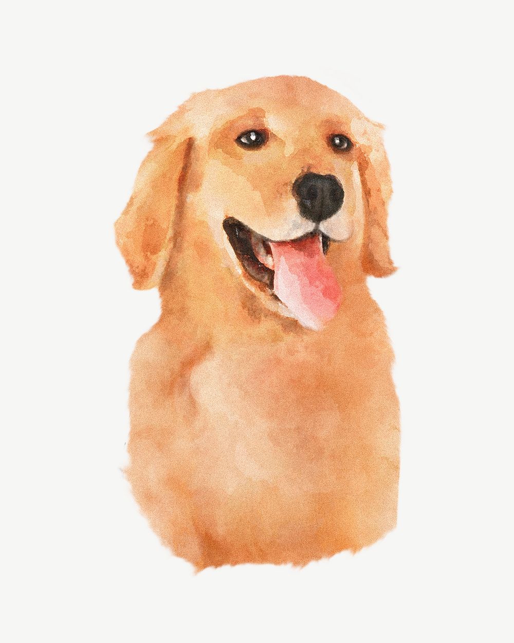 Golden Retriever dog, paper craft | Premium PSD - rawpixel