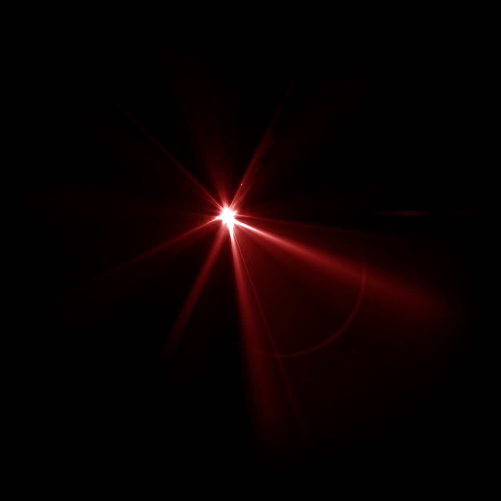 Red sunburst lens flare effect | Free Photo - rawpixel