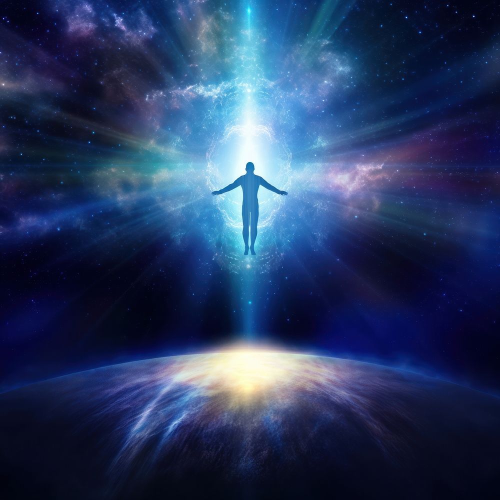 Spiritual astronomy universe outdoors. AI | Free Photo - rawpixel