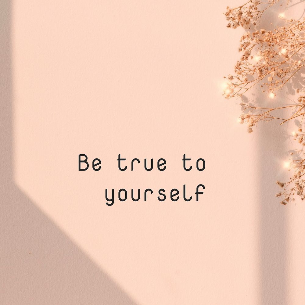 Self acceptance Instagram post template | Free Photo - rawpixel