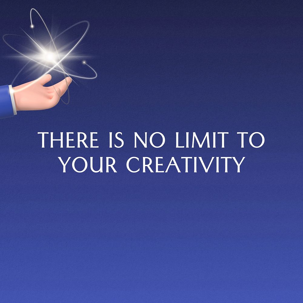 Creativity has no limit Instagram | Free Photo - rawpixel