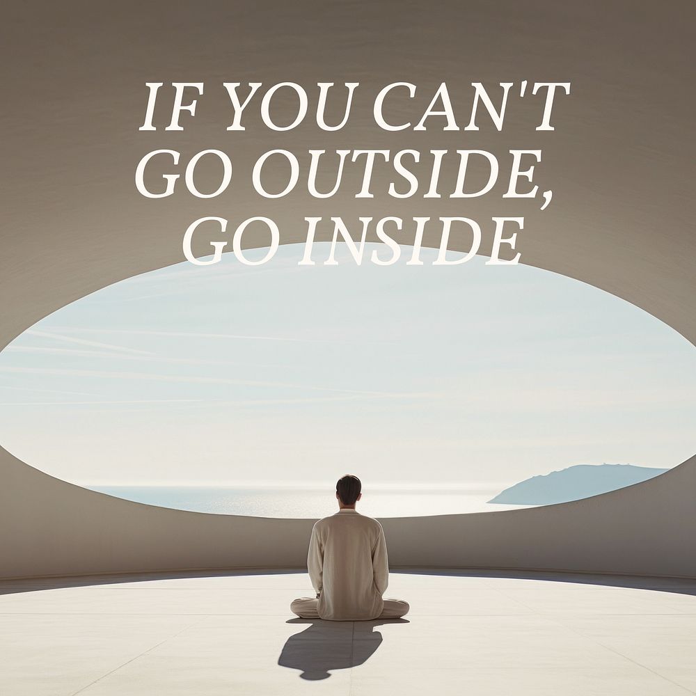 If you can't go outside | Free Photo - rawpixel