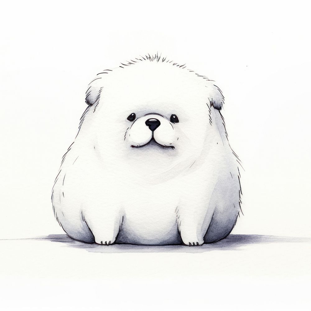Chubby dog sketch cartoon drawing. | Premium Photo Illustration - rawpixel Chubby dog sketch cartoon drawing. | Premium Photo Illustration - rawpixel