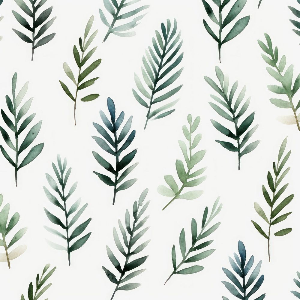 Pine leaves pattern plant leaf. | Free Photo Illustration - rawpixel