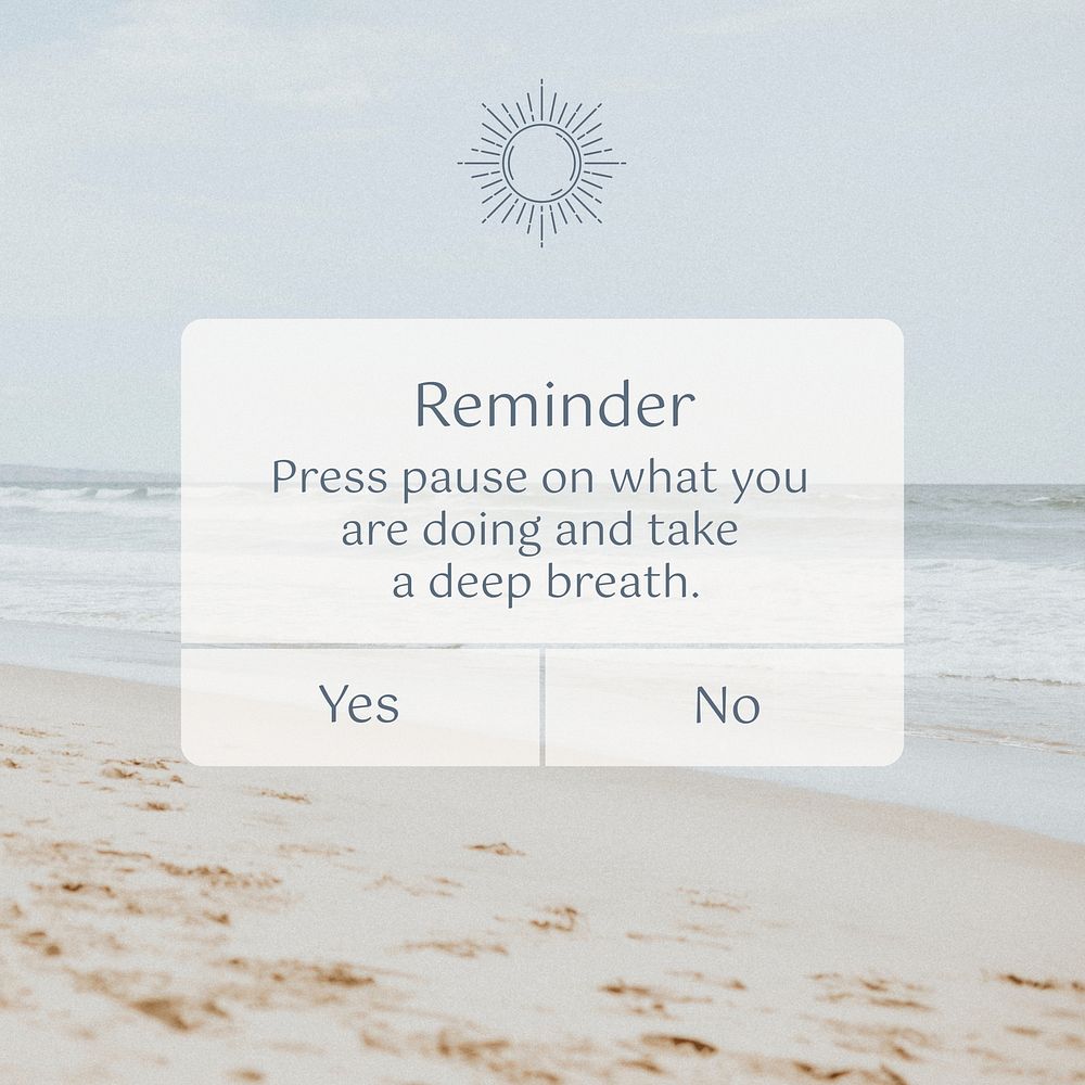 Reminder quote Instagram post template | Free Photo - rawpixel