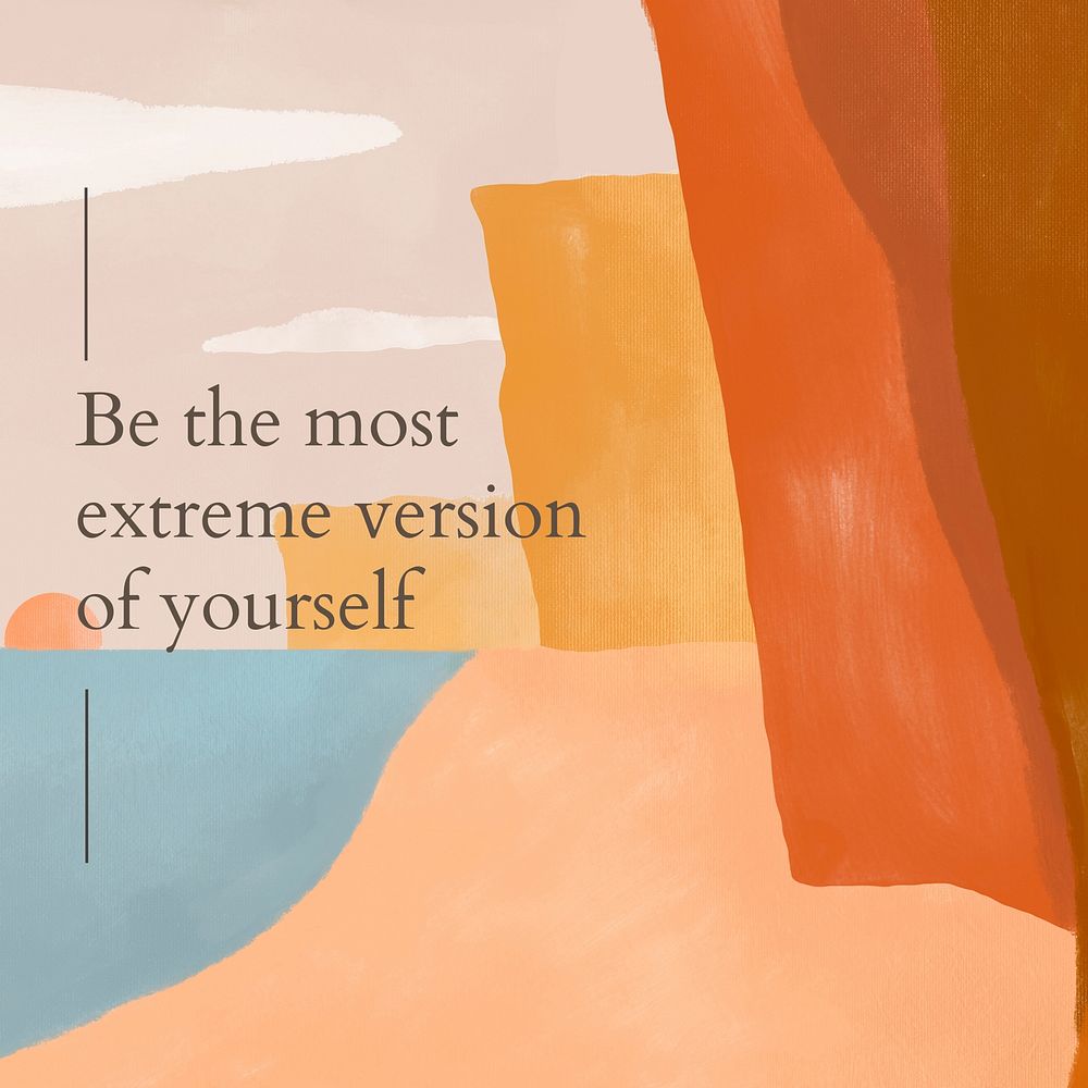 Life quote Instagram post template | Free Photo - rawpixel