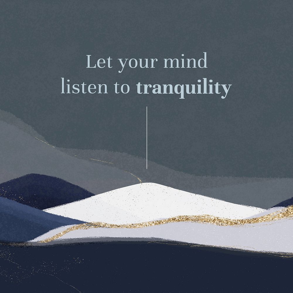 Positive quote Instagram post template | Free Photo - rawpixel