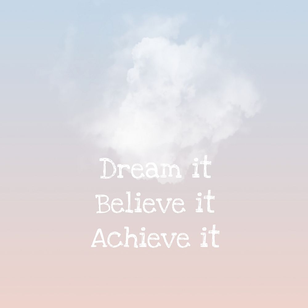 Motivational quote Instagram post template | Free Photo - rawpixel