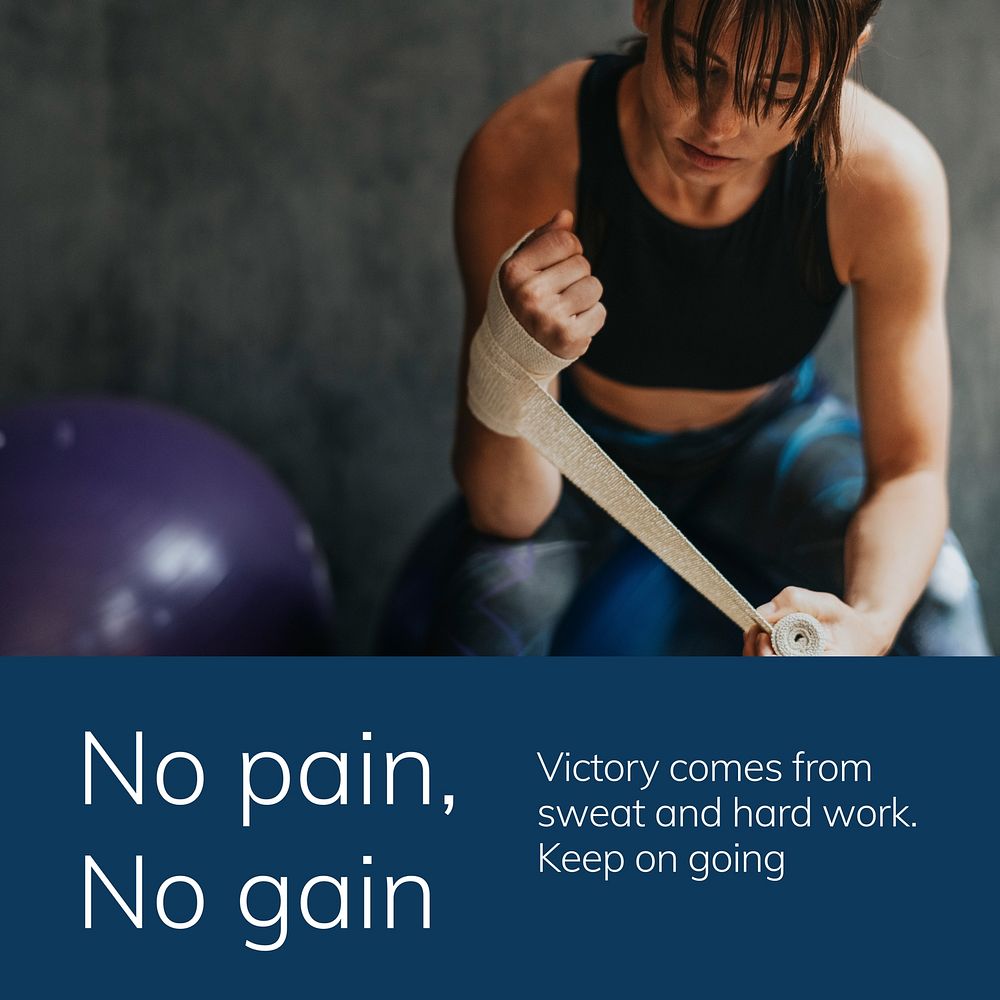 Boxing, sport design Instagram post | Free Photo - rawpixel