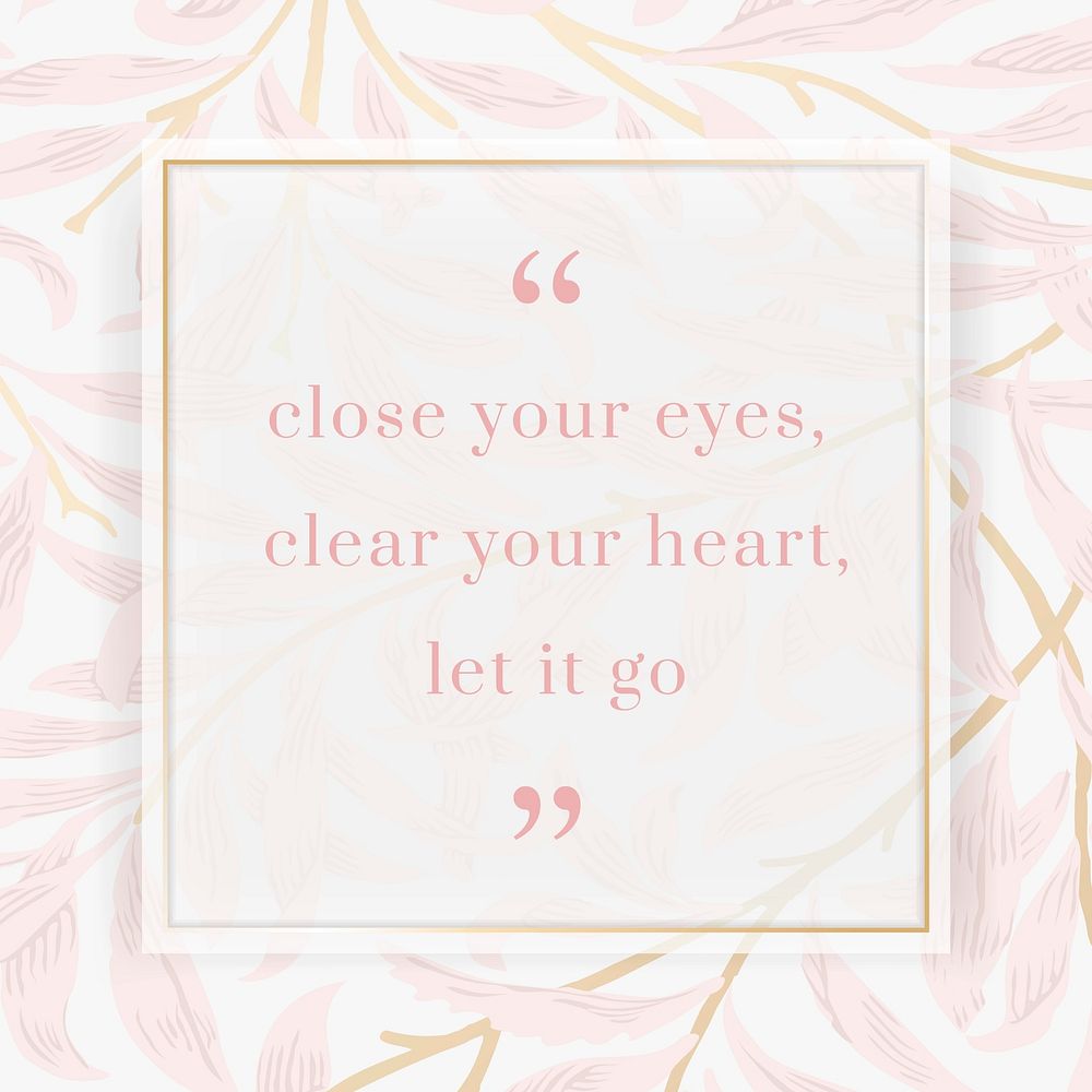 Positive quote Instagram post template | Free Photo - rawpixel