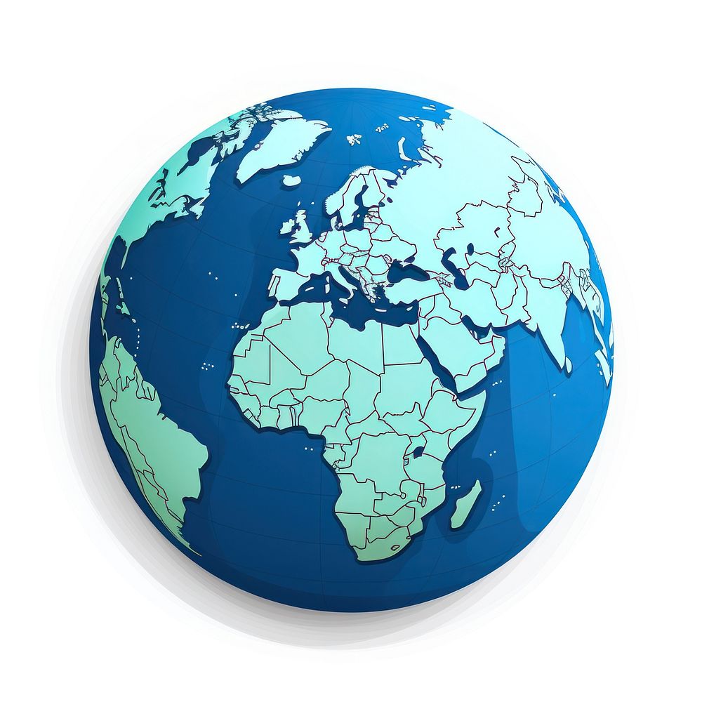 Globe planet space topography. | Premium Photo Illustration - rawpixel