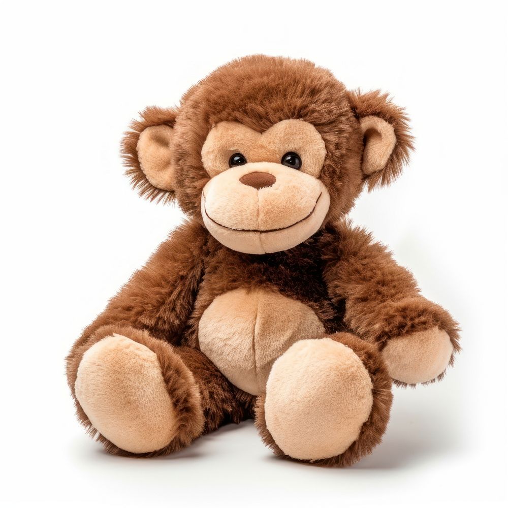 Cute monkey animal plush toy. | Premium Photo - rawpixel