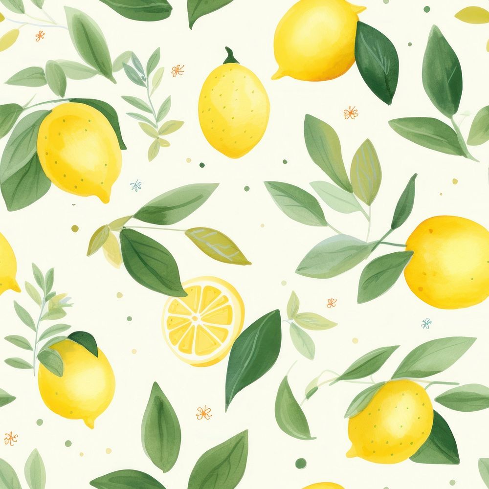 Lemon backgrounds pattern fruit | Premium Photo Illustration - rawpixel