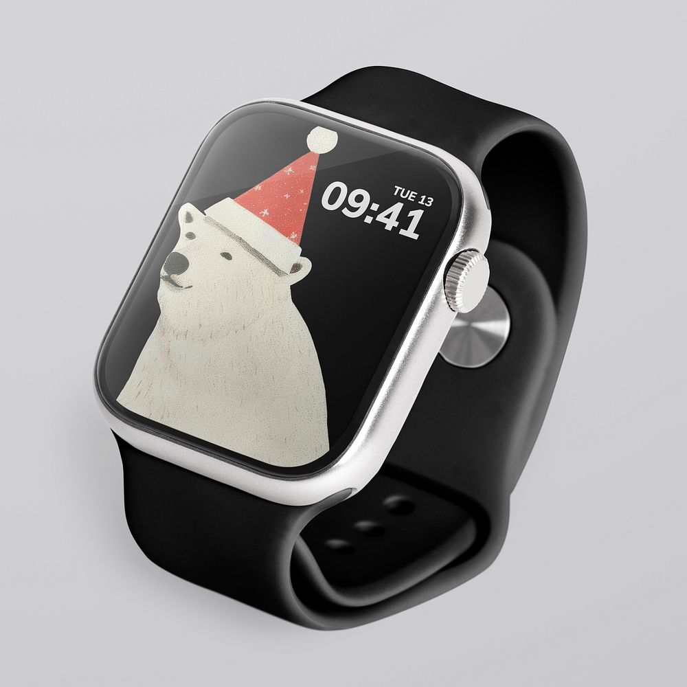 Smartwatch screen mockup, digital device | Premium PSD Mockup - rawpixel