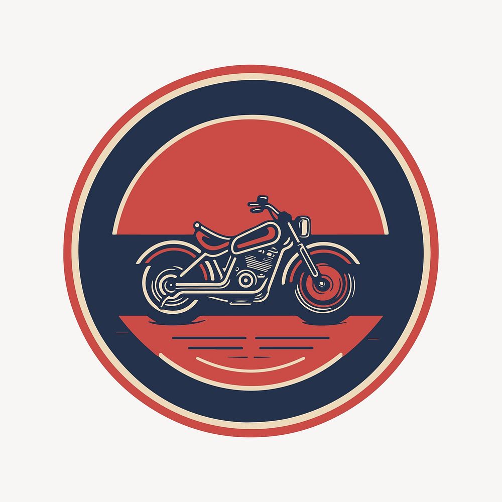 Motorcycle garage logo vehicle badge | Premium Vector - rawpixel