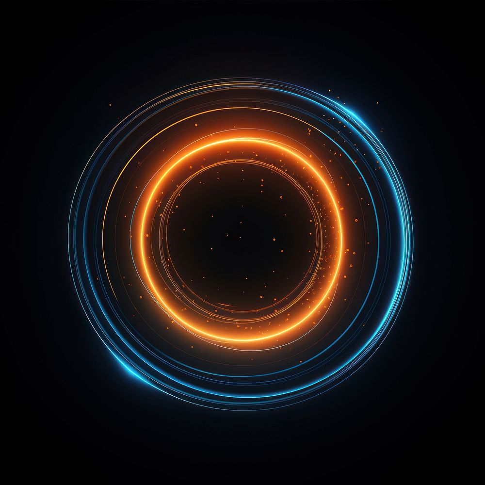 Circle abstract shape light technology | Premium Photo Illustration - rawpixel