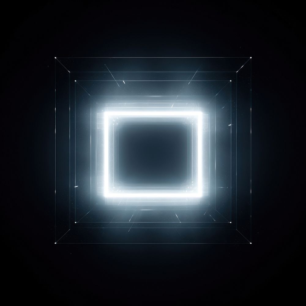 Square shape light backgrounds technology. | Free Photo Illustration ...