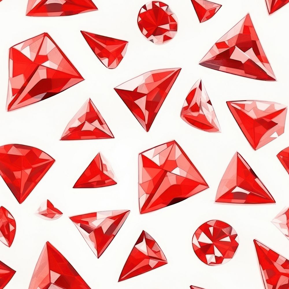 Red diamond jewelry pattern backgrounds. | Free Photo Illustration ...