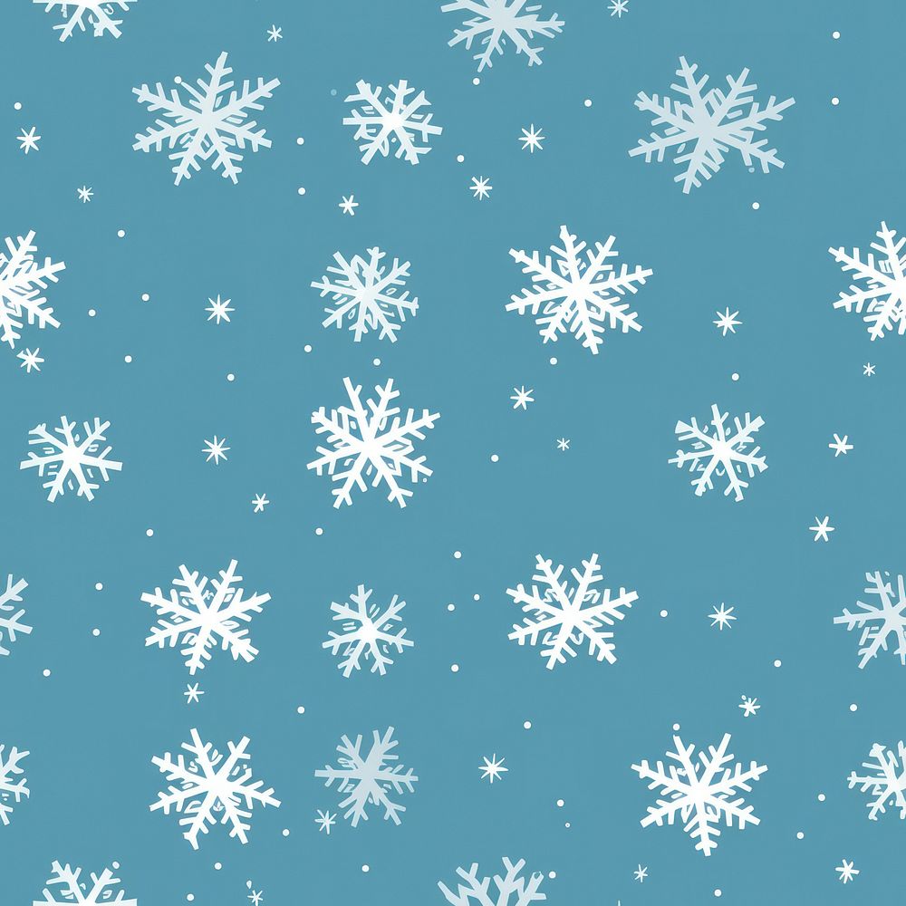 Snow backgrounds snowflake pattern. AI | Free Photo Illustration - rawpixel