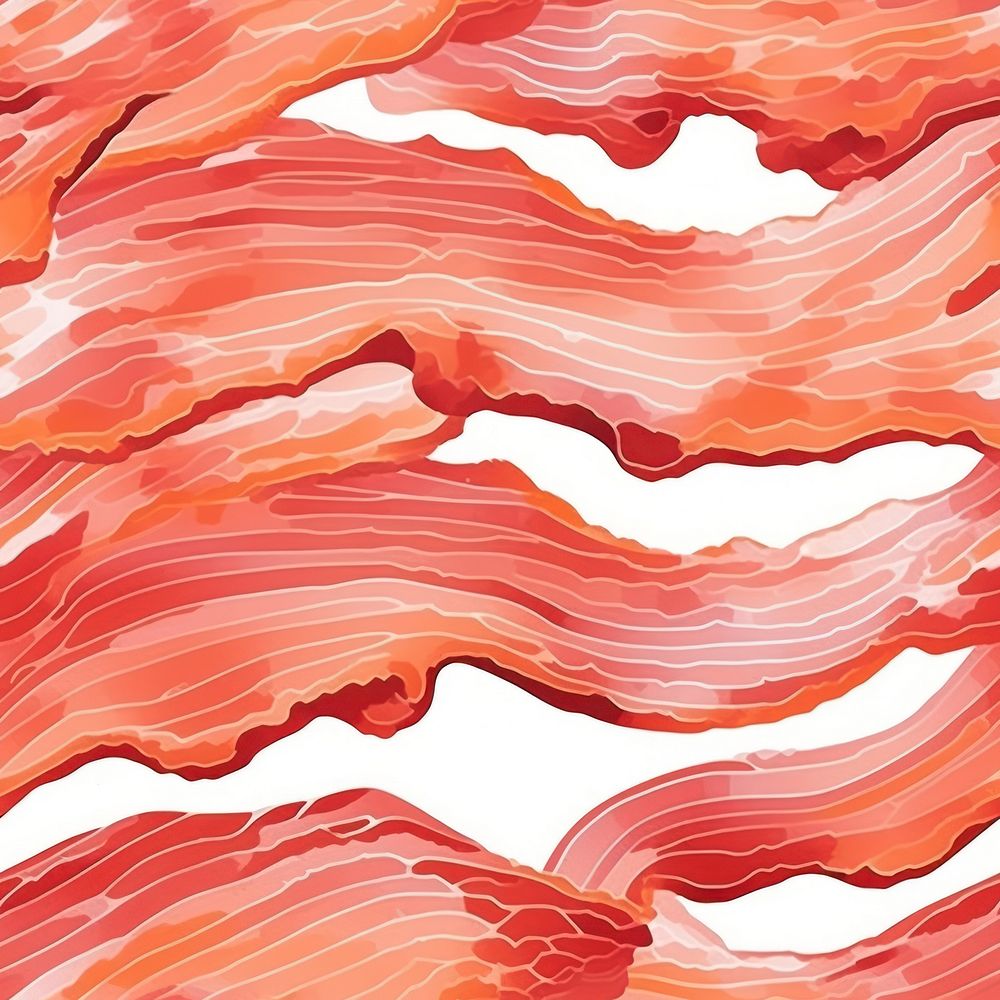 Bacon backgrounds pork abstract. AI | Premium Photo Illustration - rawpixel