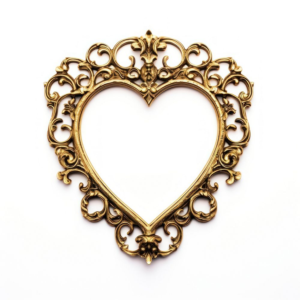 Heart design frame vintage jewelry | Premium Photo - rawpixel