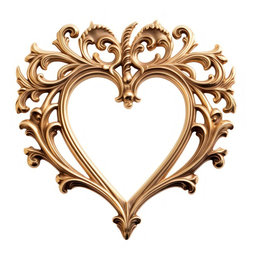 Heart design frame vintage jewelry | Premium Photo - rawpixel