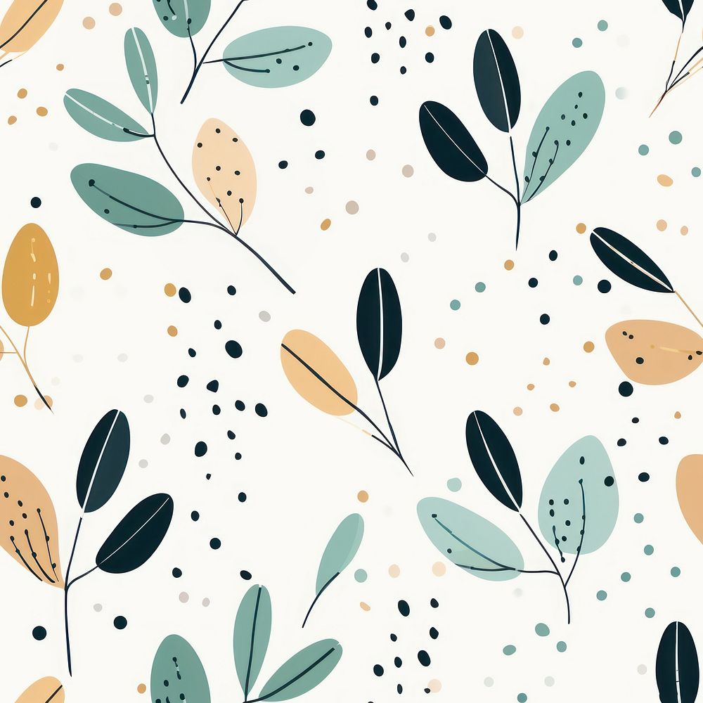 Leaf Patterns | Download Seamless Botanical Background Patterns in PSD ...