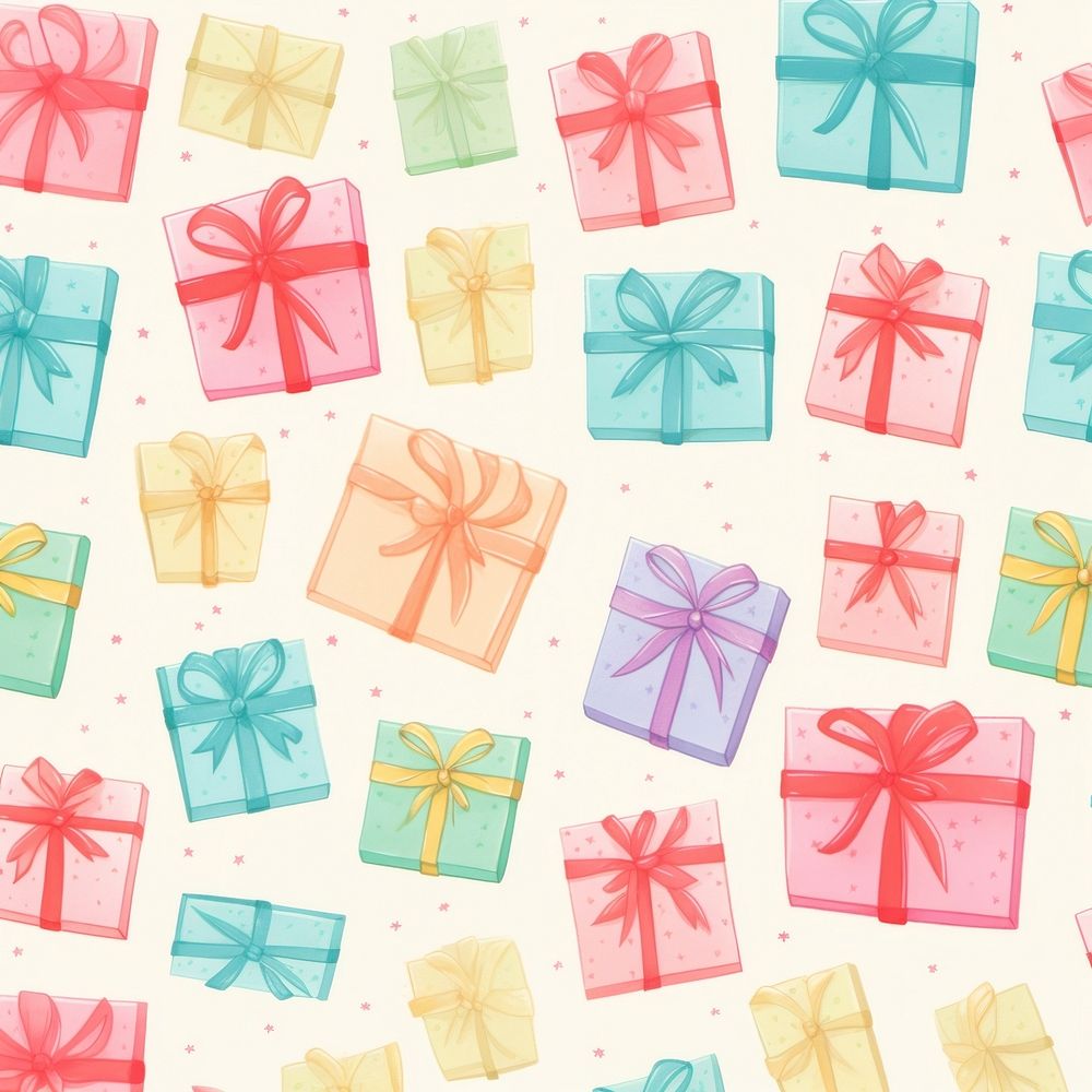 Gift backgrounds christmas pattern. | Premium Photo Illustration - rawpixel