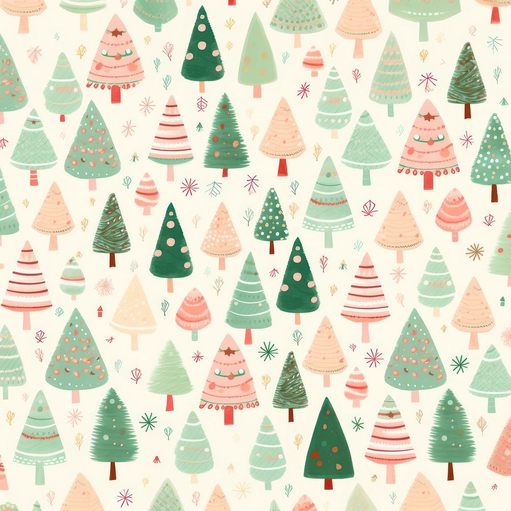 Christmas pattern backgrounds celebration. AI | Free Photo Illustration ...