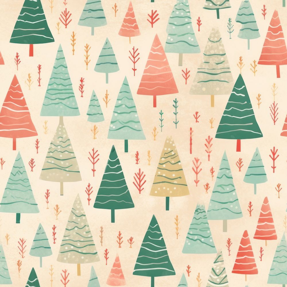 Christmas pattern backgrounds celebration. AI | Free Photo Illustration ...