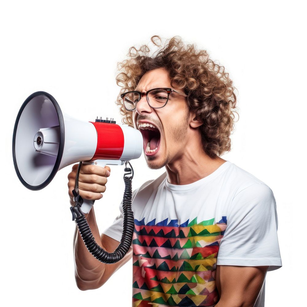 Shouting performance electronics microphone. | Free Photo - rawpixel