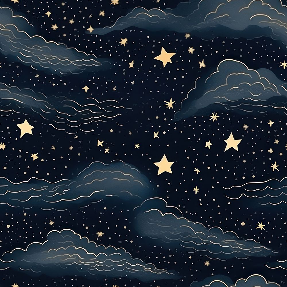 Night star sky astronomy pattern | Premium Photo Illustration - rawpixel