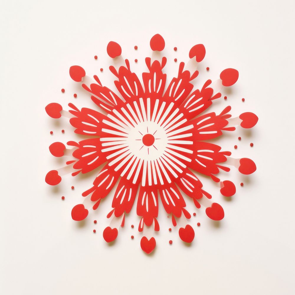 Firecracker pattern paper red | Free Photo Illustration - rawpixel