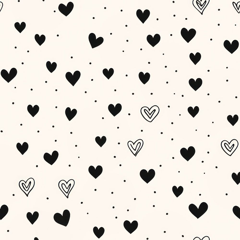 Heart pattern backgrounds paper. AI | Free Photo Illustration - rawpixel