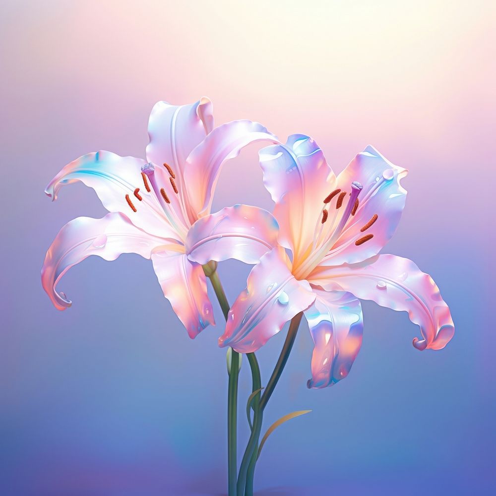 Lily flower blossom petal. AI | Free Photo Illustration - rawpixel