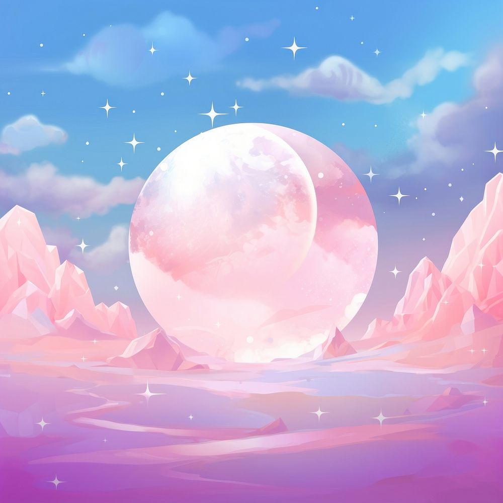 Moon astronomy outdoors nature. AI | Premium Photo Illustration - rawpixel