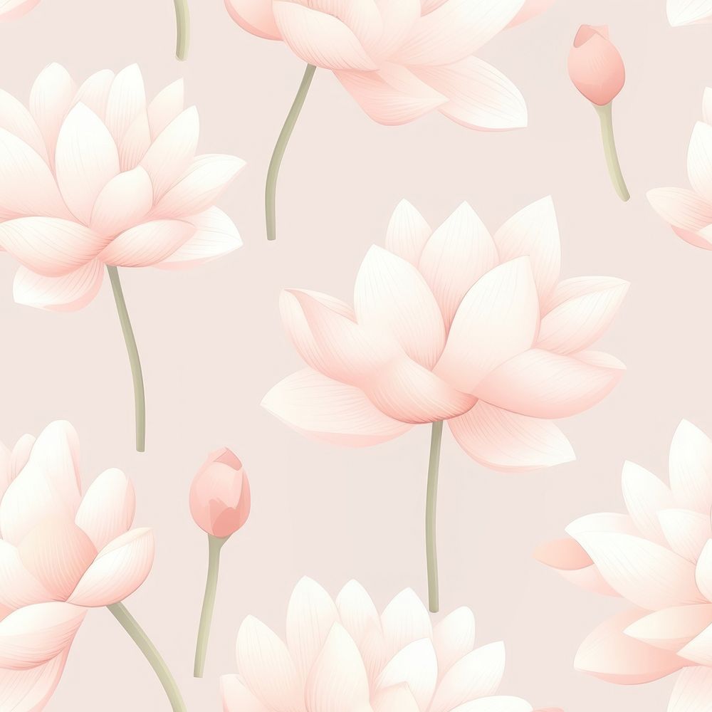 Lotus flower pattern backgrounds . | Free Photo Illustration - rawpixel