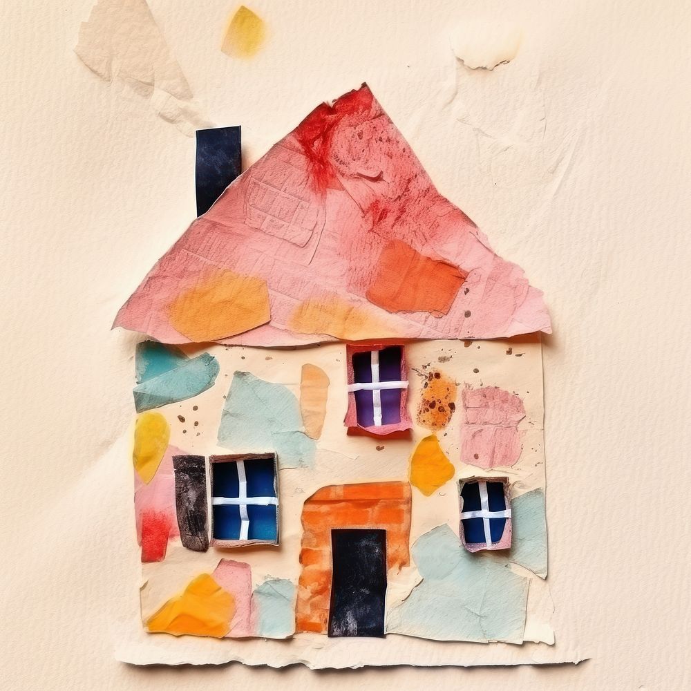 Building collage craft art. | Free Photo Illustration - rawpixel