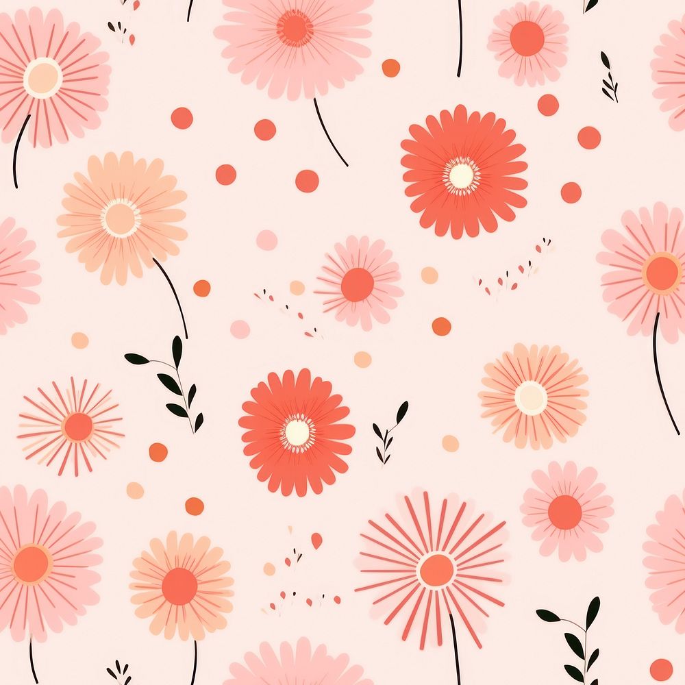 Flower pattern backgrounds petal plant. | Premium Photo Illustration ...