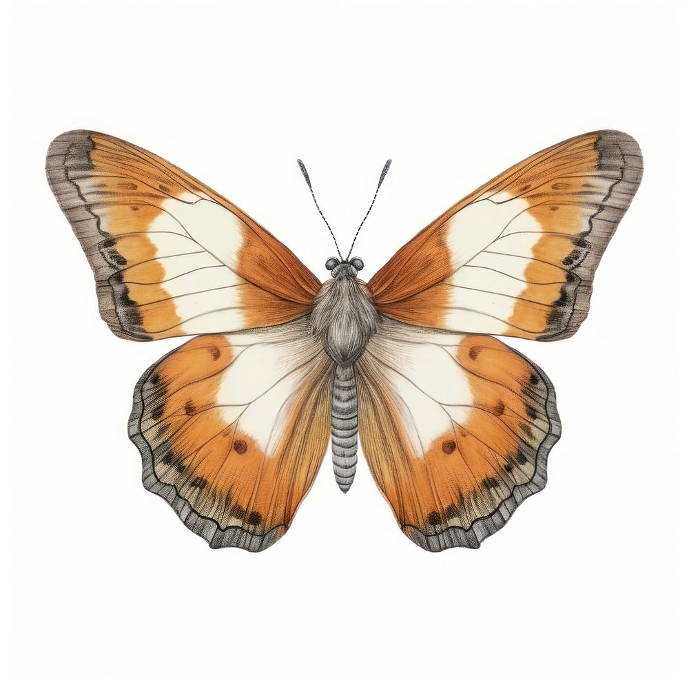 Butterfly drawing animal insect. | Premium Photo Illustration - rawpixel