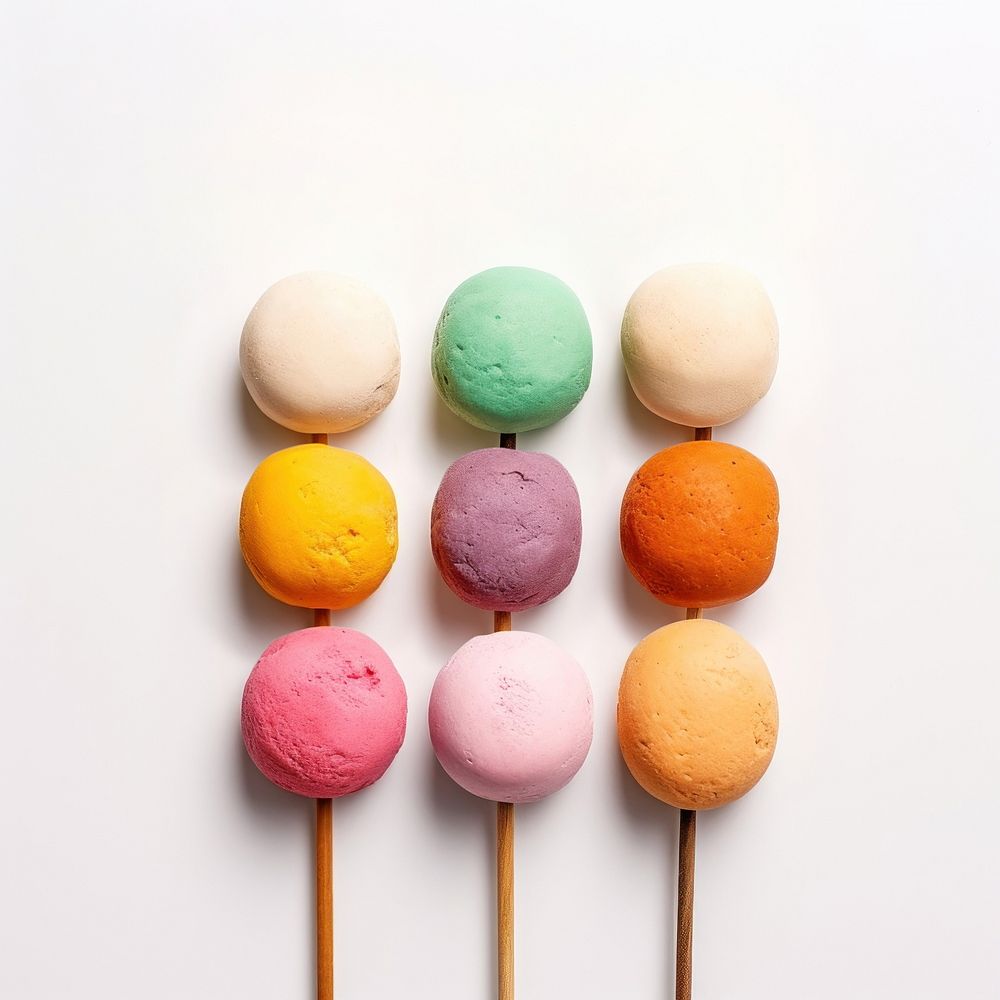 Dango food confectionery dessert. AI | Premium Photo Illustration ...