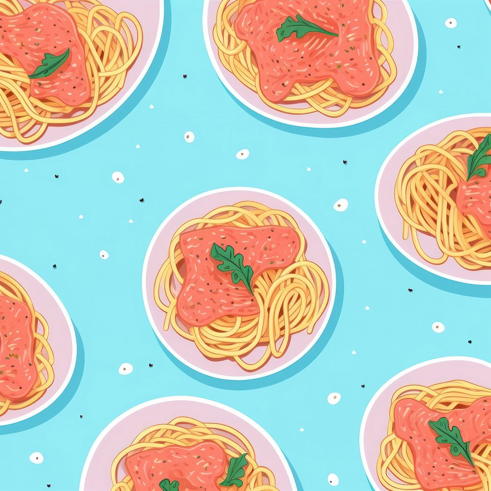 Spaghetti backgrounds pattern pasta. AI | Premium Photo Illustration ...