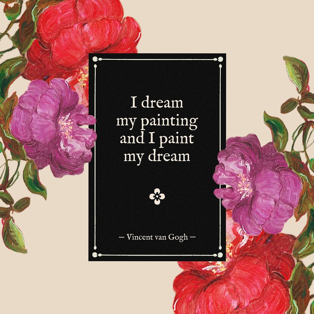 Art quote Instagram post template | Free Photo - rawpixel