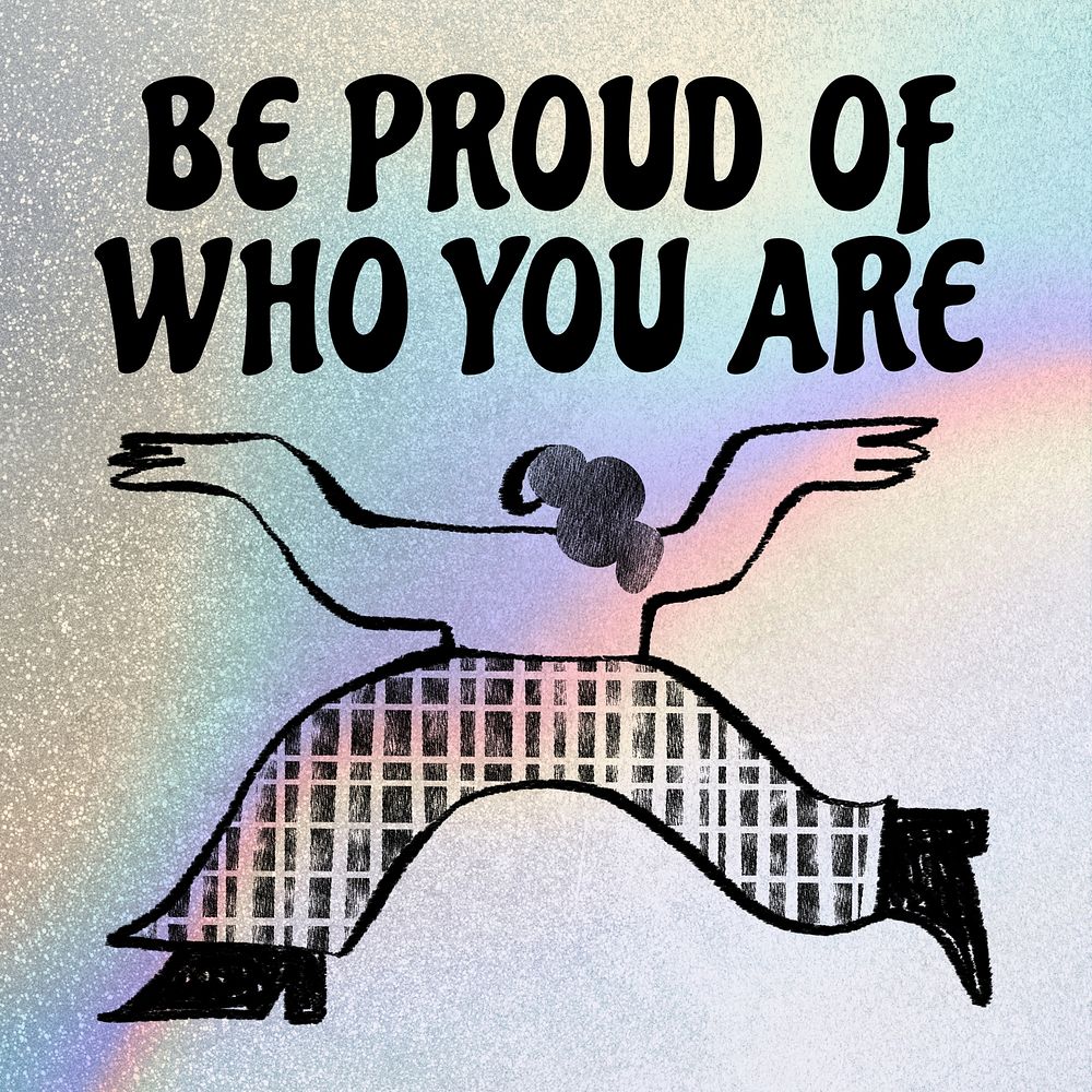 Positive quote Instagram post template | Free Photo Illustration - rawpixel