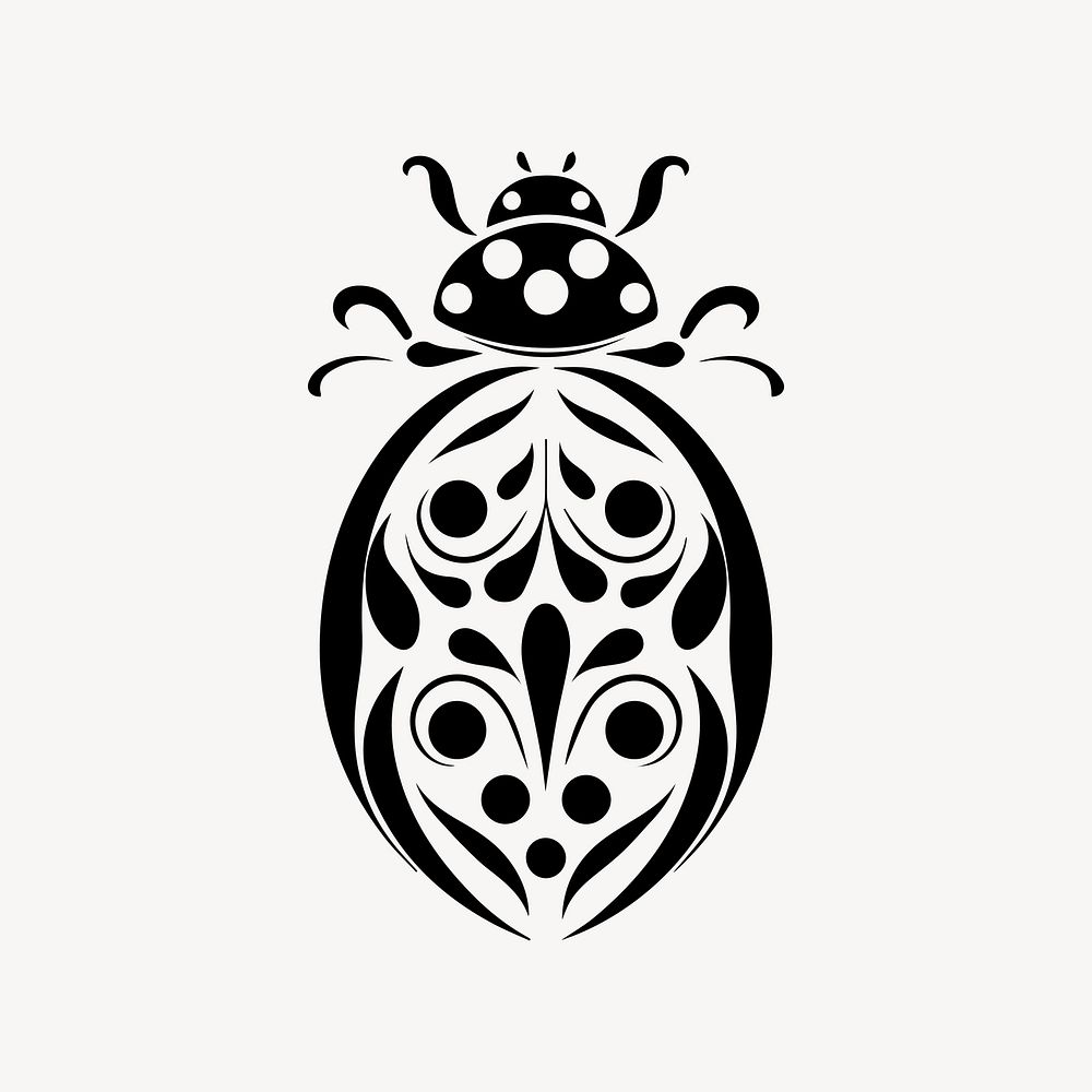 Ladybug flat old school illustration | Free Vector - rawpixel