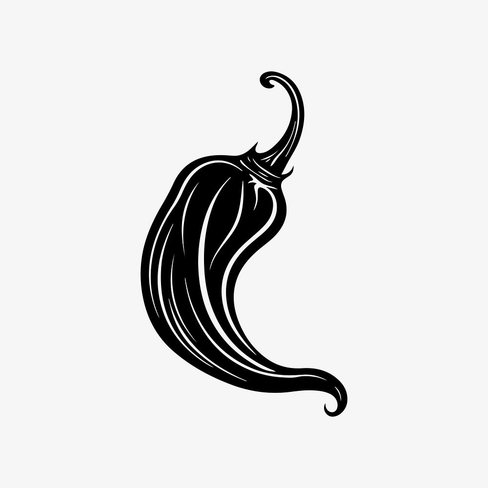Chili pepper flat old school | Free Vector - rawpixel