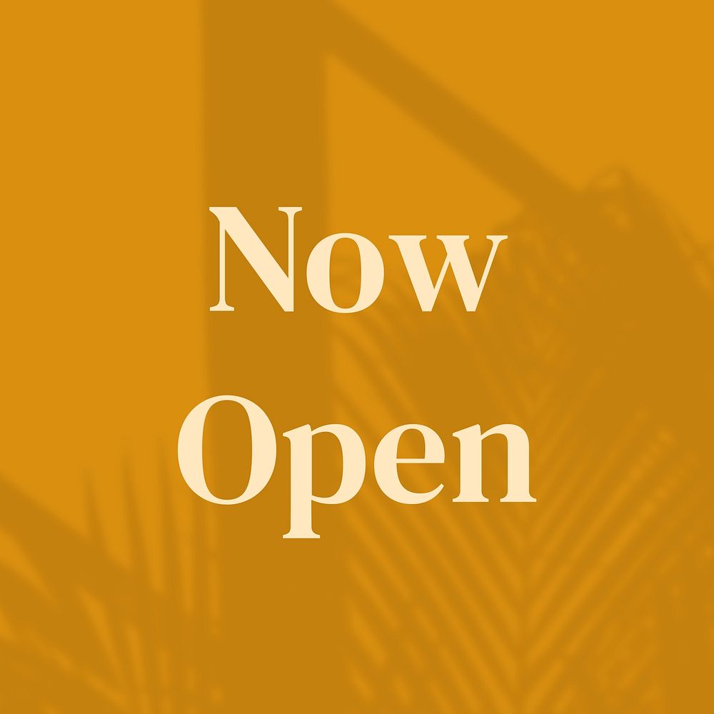 Now open Instagram post template | Free Photo - rawpixel