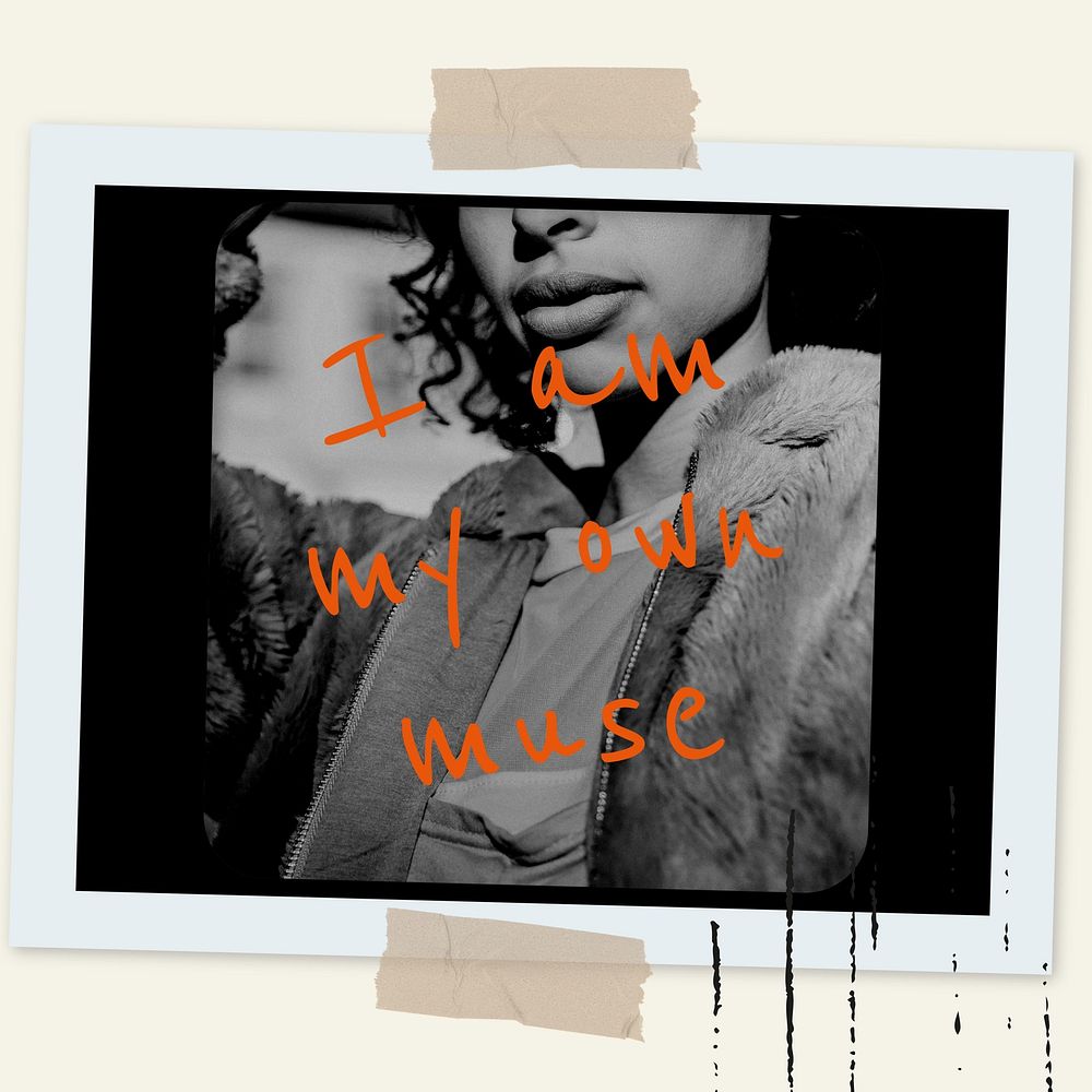 I am my own muse | Free Photo - rawpixel